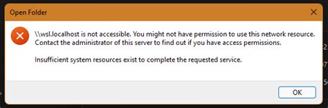 Fixing Explorer WSL File System Access Error Microsoft Community Northern Ireland