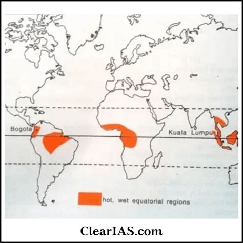 Earth Climate Map Equator