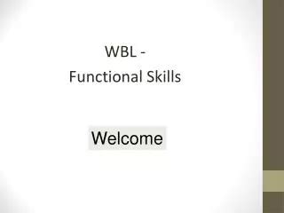 PPT Functional Skills PowerPoint Presentation Free Download ID 11974532