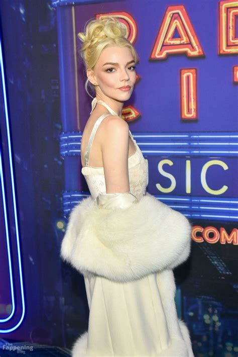 Anya Taylor Joy Poses Braless In A Sheer Dress At The Snl50 34 Photos
