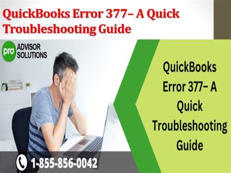 PPT QuickBooks Error A Quick Troubleshooting Guide PowerPoint Presentation ID