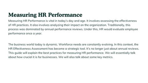 Ppt Measuring Hr Performancepptx Powerpoint Presentation Free