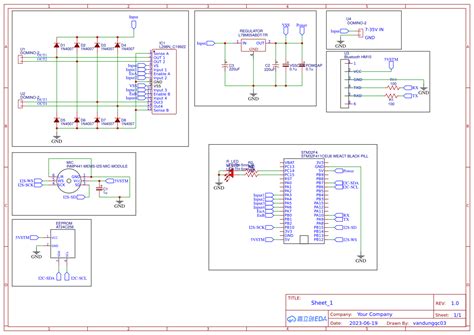 Stm32f4 Mic Eeprom Oshwlab