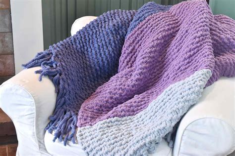 Knitting Patterns For Beginners Blanket