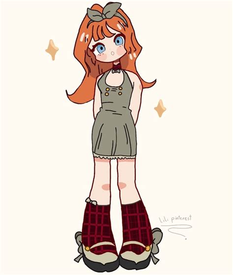 Pin De 🍓💗lili💗🍓 En رسم ملابس🩷🍒 Garabatos Lindos Bocetos Bonitos