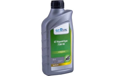Масло Hypoid Synt, SAE 75W-90, API GL-5, 1 л GT OIL 8809059407868 ...