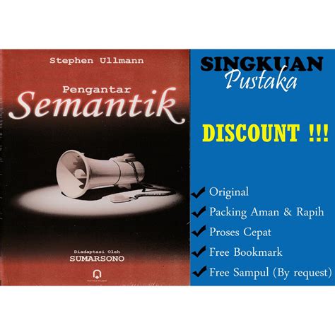 Jual Pengantar Semantik Stephen Ullmann Shopee Indonesia