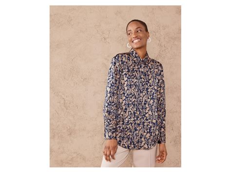 Dámská saténová blůza Lidl cz