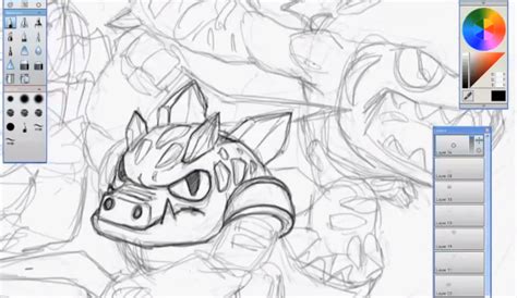 Awesome Video Shows Skylander Artist Draw Characters BoxMash