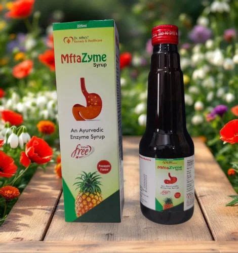 Syp Mfta Zyme 225 Ml At ₹ 130 Bottle Herbal Digestive Enzyme Syrup In Ballabhgarh Id