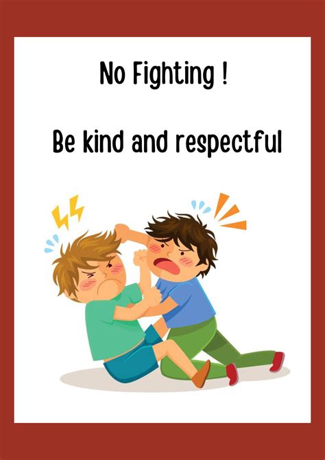 Best 13 Free Printable Classroom Rules With Pictures Pdf Artofit