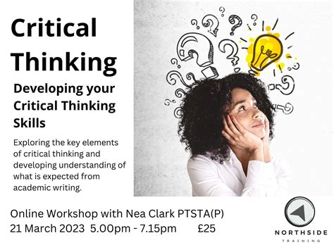 Critical Thinking Developing Your Skills Ukata