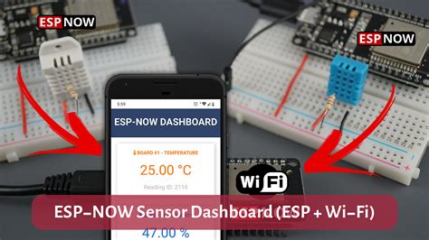 فروشگاه الکمارکت Esp Now Sensor Dashboard فروشگاه الکمارکت