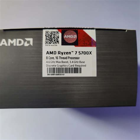 Amd Ryzen 7 5700x Cpu Jawa