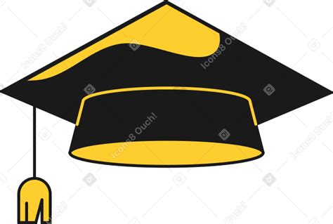 학업 졸업 모자 Png Svg