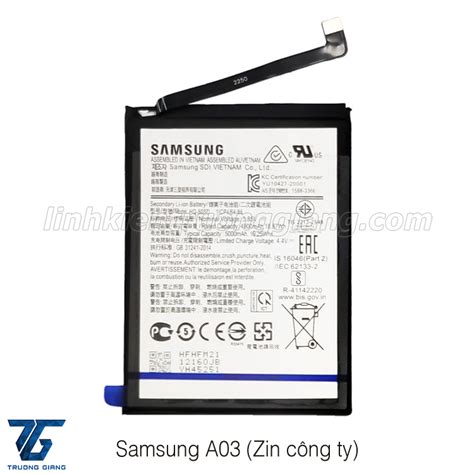 Pin Samsung A03 Hq 50sd 5000mah Zin Công Ty Pin Samsung Galaxy