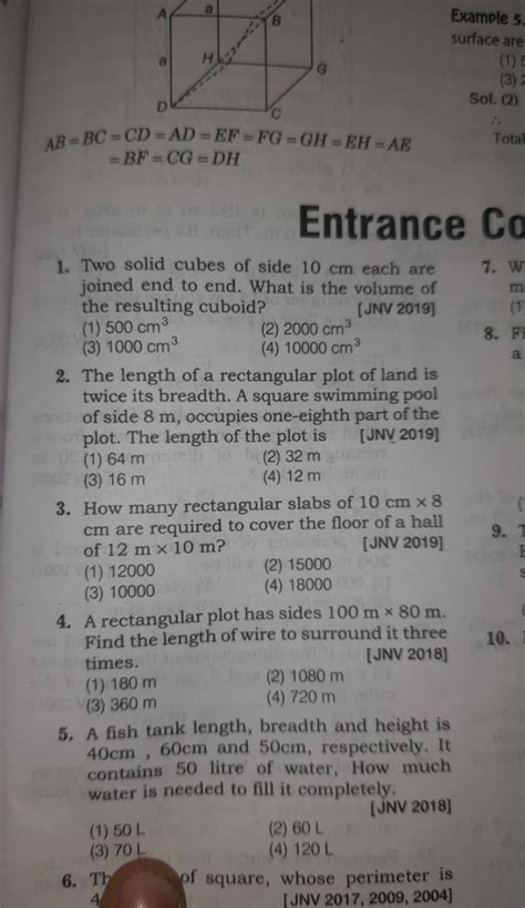 A Rectangular Plot Has Sides 100 M×80 M Find The Length Of Wire To Surro