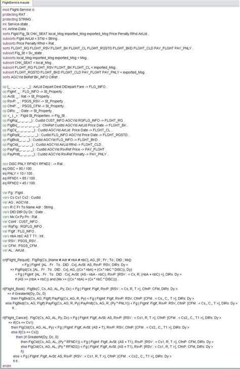 The Csrv Nets Rules Validated Using Maude Environment Download Scientific Diagram