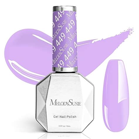 Melodysusie 15ml Gel Nail Polish Lavender Purple Color