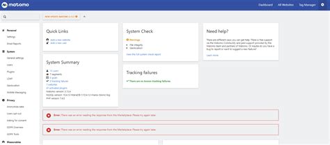 No Response From The Matomo Marketplace Support And Bugs Matomo Forums