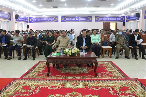 រដ្ឋបាលខេត្តស្ទឹងត្រែង បានរៀបចំពិធីប្រកាសផ្សព្វផ្សាយ និងដាក់ឲ្យដំណើរការមន្ទីរសុខាភិបាល