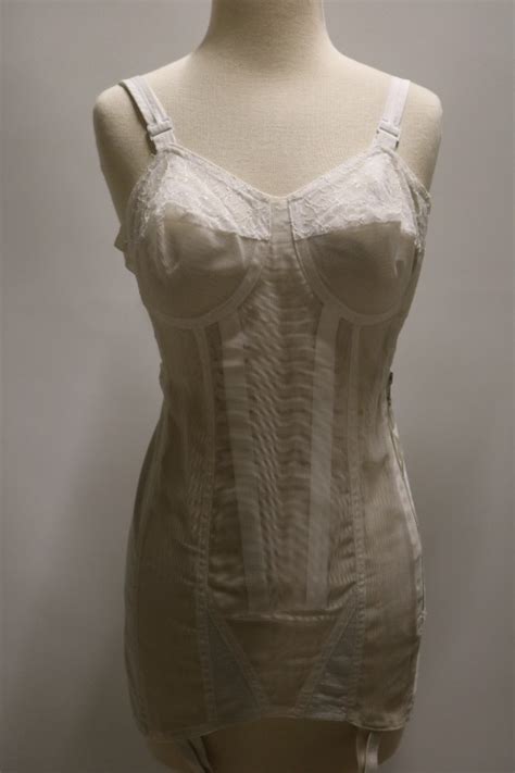 Sold Price Vintage Sheer One Piece Bragirdle With Boning Old Store