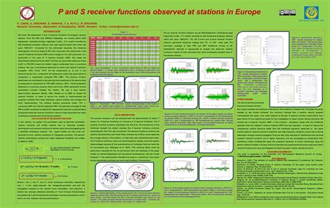 P And S Receiver Functions Observed At Stations In Europe INTRODUCTION