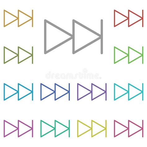 Arrow Next Icon Simple Thin Line Outline Vector Element Of Arrow