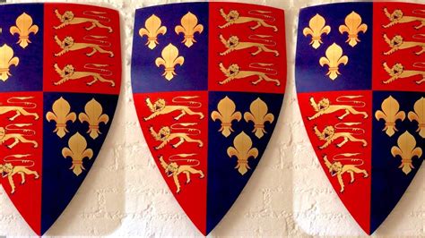 Medieval Shields Designs 15c Shield Of Henry V King Of England