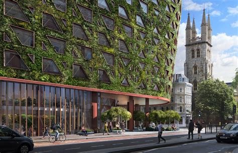 Europes Largest Green Wall Will Be On Citicape House In London