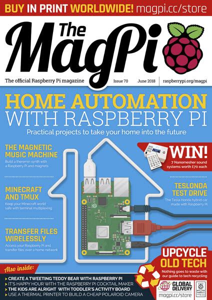 MagPi June Home Automation With Raspberry PI Practi