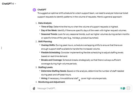 How To Use Chatgpt For Staff Scheduling