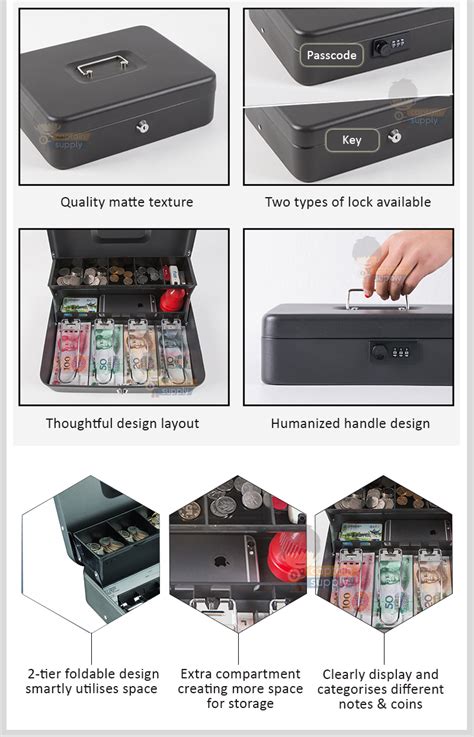 Key Lock Passcode Lock Cash Cashier Box Shopee Singapore