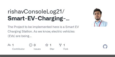 GitHub RishavConsoleLog Smart EV Charging Parking Station The Project To Be Implemented