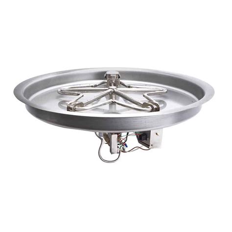 HPC Round Fire Pit Insert Electronic Ignition
