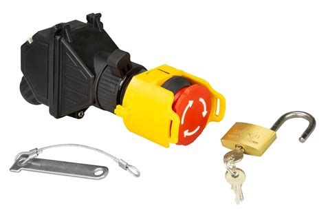 Larson Electronics Explosion Proof Emergency Stop Push Button W Lockout 250V AC 110V DC
