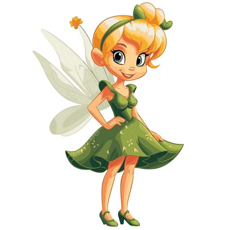 Tinkerbell Clipart Cartoon Tinkerbell Fairy Vector Tinkerbell Clipart