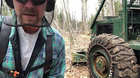 Spring Logging With My C4 Tree Farmer Youtube