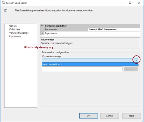 Ssis Foreach Loop Smo Enumerator