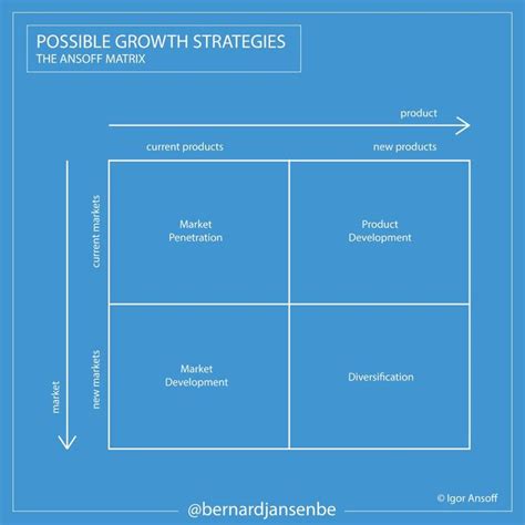The Ansoff Matrix The Ansoff Matrix