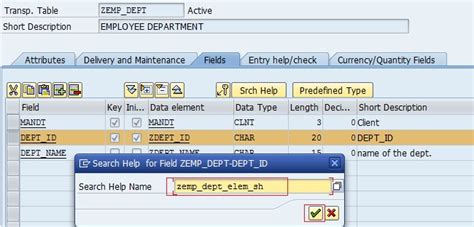 Elementary Search Help Sapcodes