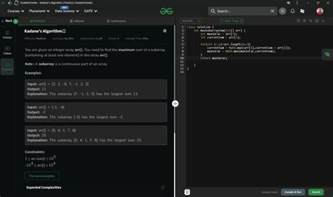 160daysofdsa Geeksforgeeks Dsa Java Geeksforgeeks Codingchallenge