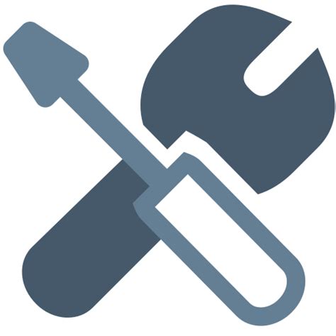 사무실 수리 복구 공구 사용자 인터페이스 및 제스처 아이콘