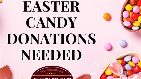 Palmyra Township Requesting Candyprize Donations For Easter Egg Hunt