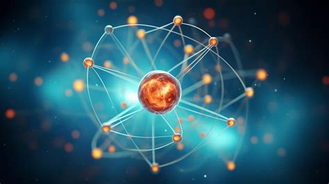 Premium Ai Image Atomic Bonds Photo