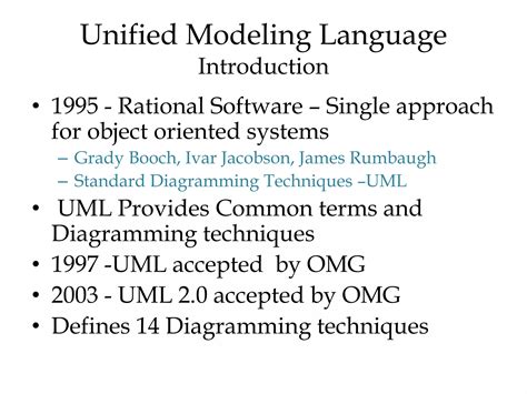 Unified Modeling Language Pptx Graphics Software Computer