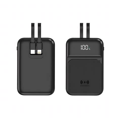 Powerbank MAH Mini Magnetic Wireless Fast Charging Magnetic Megasafe With Kabel Data Type C