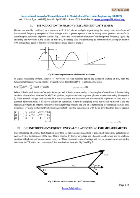 A Fault Detection And Classification Method For Sc Transmission Line Using Phasor Measurement