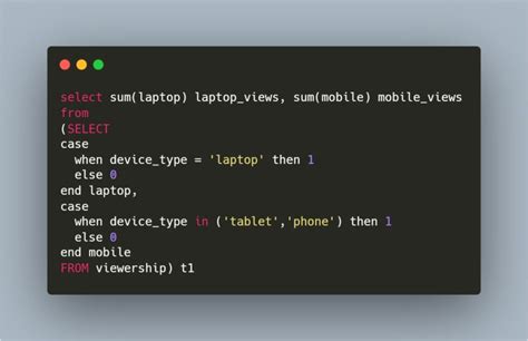Lalit Upadhyaya On Linkedin Datalemur 🐒 Ace The Sql And Data Interview Sql Laptop Vs Mobile