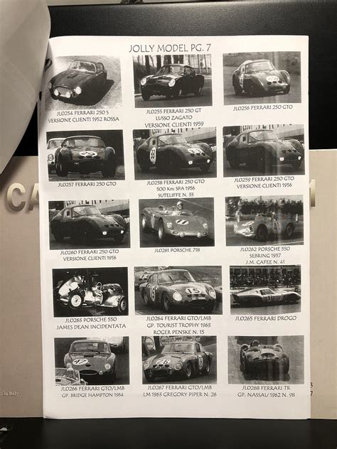 Jolly Model 2000 2001 Hobby Catalog Parry Game Preserve